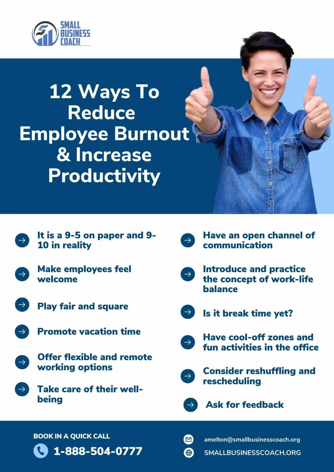 12 Ways To Reduce Employee Burnout And Increase Productivity